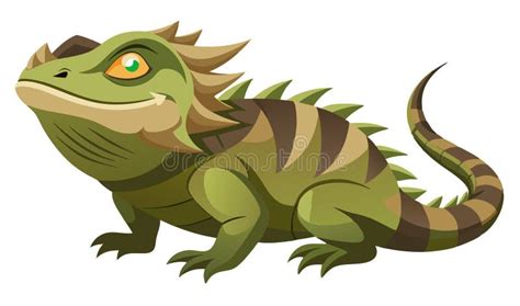 Tuatara Lizard Jaw Display Showing Primitive Teeth Living Fossil