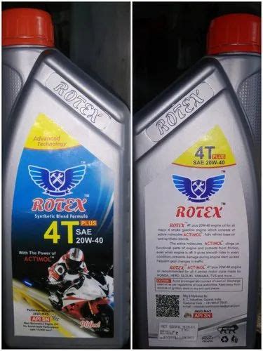 4t 20w/40 Api Sj Sn Engine Oil at ₹ 115/bottle | इंजन ऑयल in Surat | ID ...