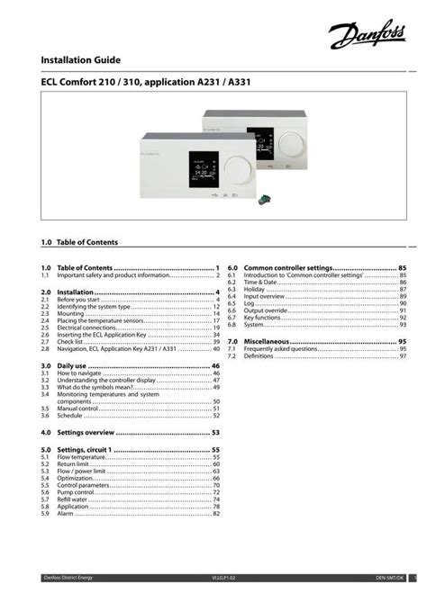 Danfoss Ecl 210 Comfort 230 V Universal Control 2 59 Off