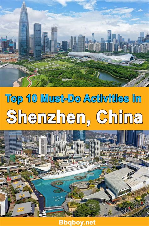 Top 10 Must Do Activities In Shenzhen China Shenzhen City Map With