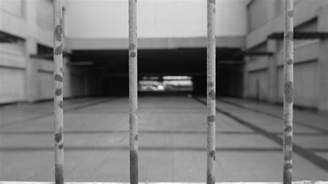 Premium Photo Underpass Seen From Security Bars