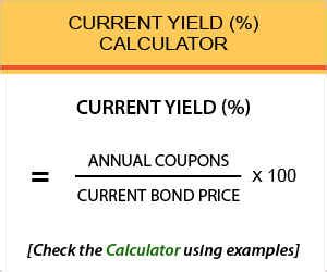 Current Yield Calculator Find Formula Check Example Calculate More Top Stock Brokers