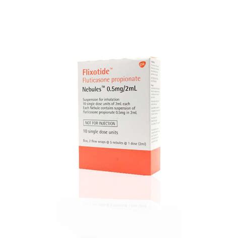 Flixotide Nebules 05mg2ml 10s