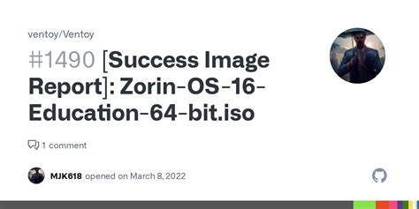 Success Image Report Zorin Os 16 Education 64 Bitiso · Issue 1490