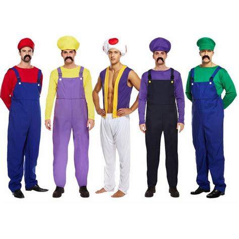 Mario Costumes Men