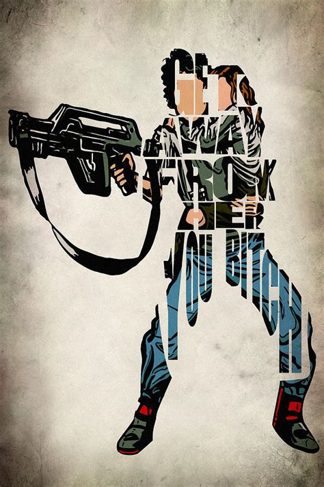 Ellen Ripley From Alien Digital Art By Inspirowl Design Pixels Merch