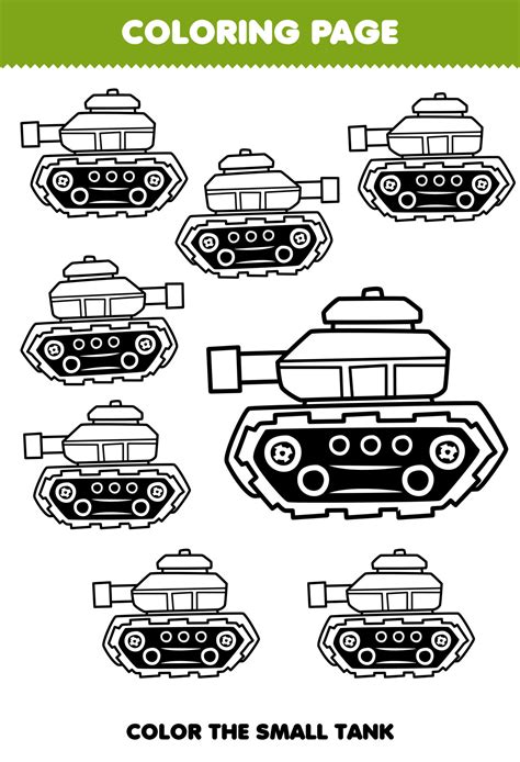 Coloring Pages Tank