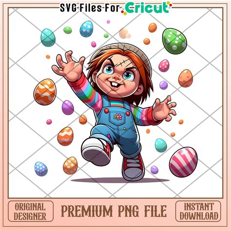 Chucky Easter Png Instant Download Svg Files For Cricut
