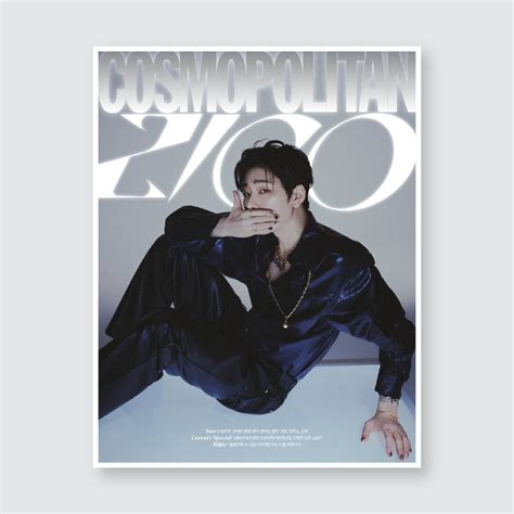 Cosmopolitan Korea Magazine March 2023 Zico Cover Kpop2u Unnie