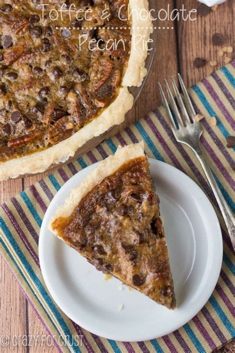 Toffee Chocolate Pecan Pie At Bianca Agnes Blog
