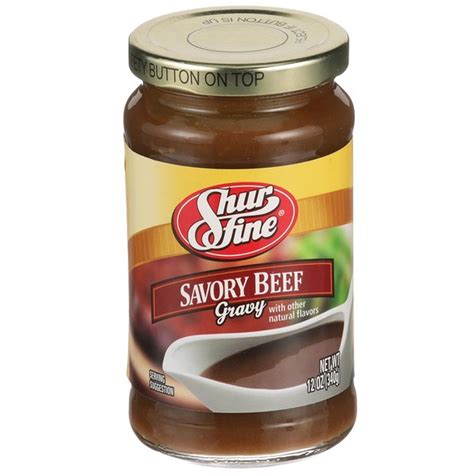 Shurfine Savory Beef Gravy 12 Oz Delivery Or Pickup Near Me Instacart