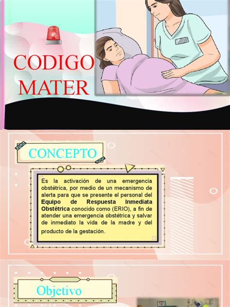 Código Mater Protocolo De Emergencia Obstétrica Pdf Periodo