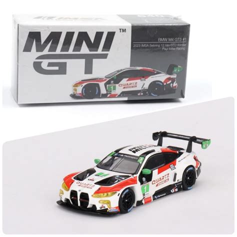 Jual Mini Gt Bmw M4 Gt3 1 Paul Miller Racing Imsa 2023 Sebring 12 Hrs
