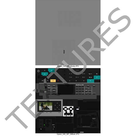 Wireless Printer Epson Workforce 545 3d Model 59 Max 3ds Lwo Obj Ma C4d Free3d