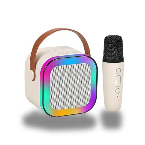 Beatbox K12 Microphone Portable Bluetooth Wireless Speaker With