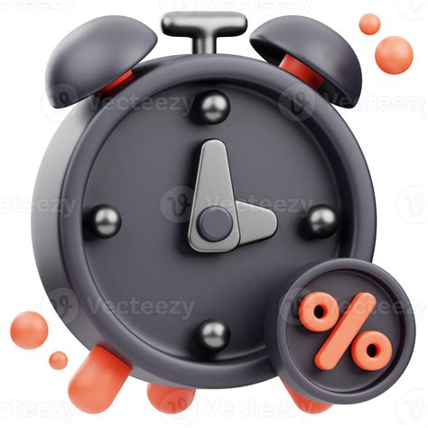 Limited Time Clock 3d Illustration 29968524 Png