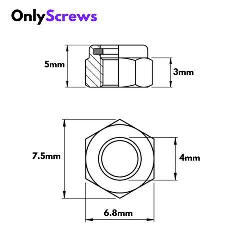 Nyloc Nuts Onlyscrews