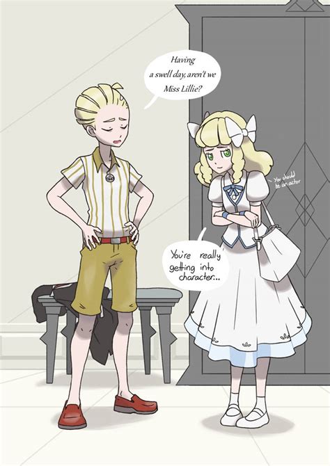 Buddyized Gladion And Lillie By Helcrim On Deviantart