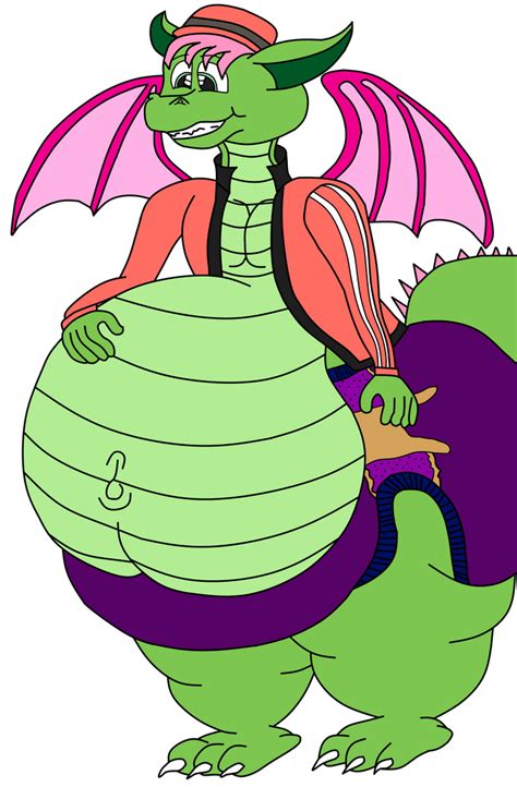 Fat Diapered Lorcan The Dragon Digital By Sharpe Fan On Deviantart
