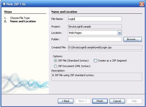 Discuss Java Login Example Using Struts 13