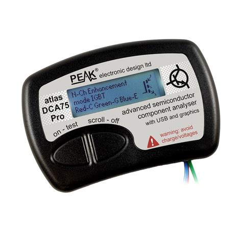 Peak Atlas Dca75 Pro Advanced Semiconductor Analyzer Elektor