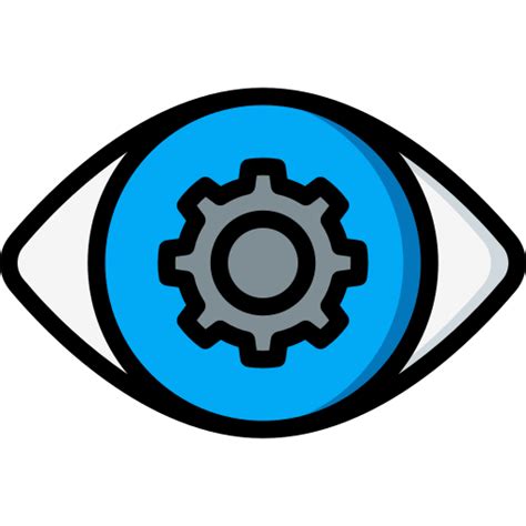 Eye Basic Miscellany Lineal Color Icon