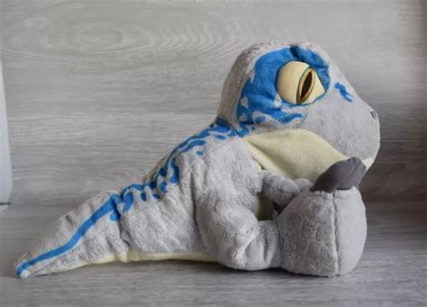 Jurassic World Camp Cretaceous Blue Raptor Dinosaur 10 Posh Paws Soft