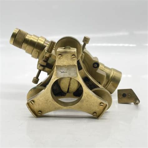 Vintage J Ross London Brass Dumpy Level Theodolite Telescope 4834092127