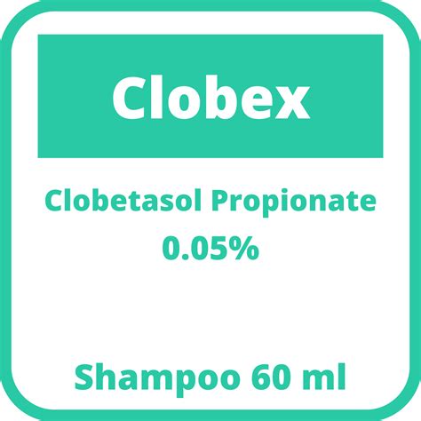 Clobex Clobetasol Propionate 500mcg G 0 05 W W Shampoo 60ml Price