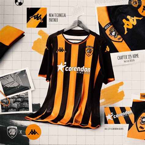 No More Umbro Kappa Hull City 23 24 Home Kit Released Footy Headlines