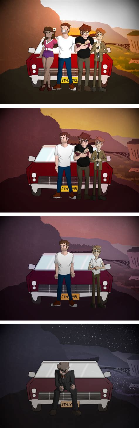 Gravity Falls Through The Years By Charlemage On Deviantart