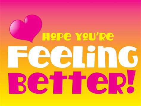 Hope Youre Feeling Better Get Well Postcard Zazzle Hope Youre