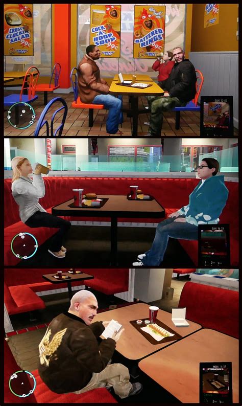 I Love How You Can See All Sorts At These Fast Food Joints Lovers On A