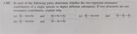 Solved In Each Of The Following Pairs Determine Whether The Chegg