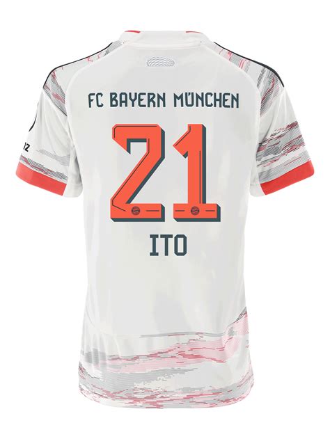 Hiroki Ito Jersey Number 21 In The Fc Bayern Munich Store