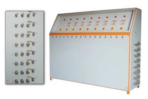 Analog Orange Hydrostatic Pressure Testing Machine For Industrial Packaging Type Box At