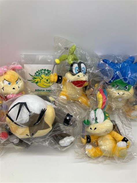 Koopalings Plush Doll Set Stuffed Toy Super Mario All Star Collection