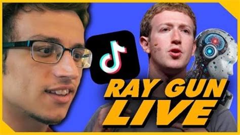 Chris Ray Gun Tiktok Banned Ai Shills And The Zuckerberg Rebrand Ray Gun Live Tv Episode