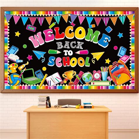 Justforjoyful Back To School Bulletin Board Decorations Welcome Back