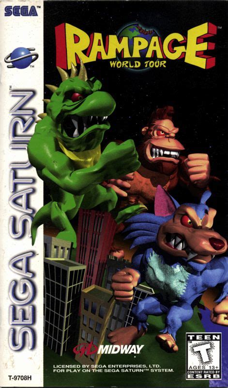 Rampage World Tour Cover Or Packaging Material Mobygames
