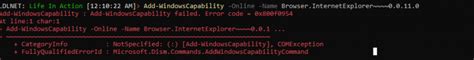 adding windows capability to server core to add features needed for