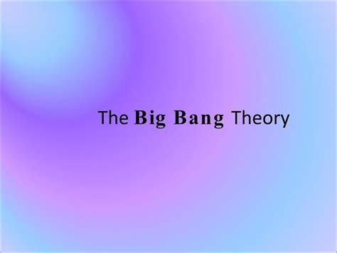 The Bubble Theory Ppt Physics Science