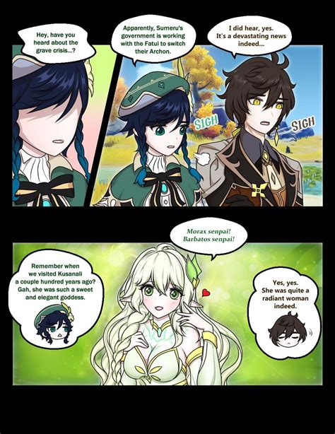 Comic Dont Touch Our Nahida Rgenshinmemepact