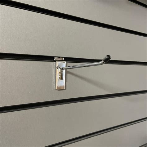 Buy 15cm Chrome Slatwall Hook My Shopfittings Ltd