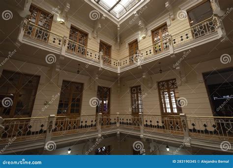 Colonial Facade Archs Editorial Photo 58374943