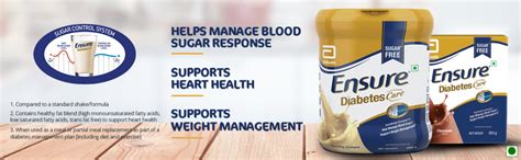 Buy Ensure Diabetes Care Adult Nutrition Health Drink 400g Vanilla