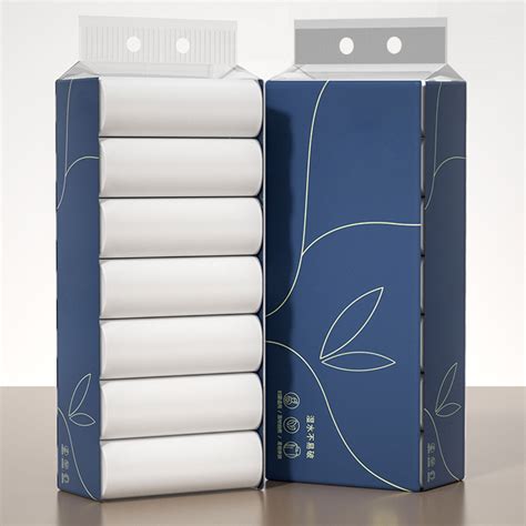 Deeceymbur Bagged Coreless Toilet Paper Rolls 14 Pack 4 Ply