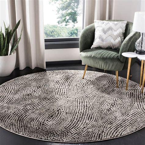 Tallahassee Overlapping Striped Bands Grey Rug Artofit