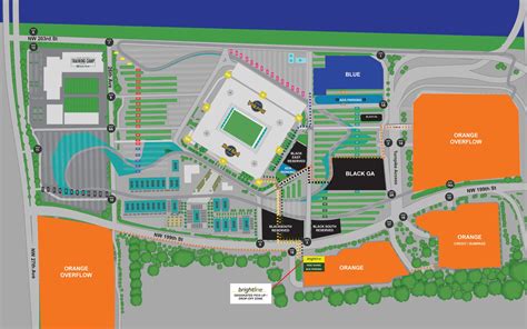 Hard Rock Stadium Miami Seating Map