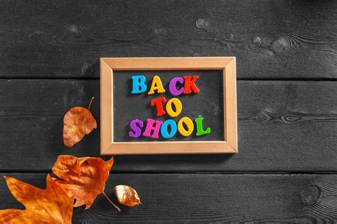 Premium Photo Back To School Chalkboard